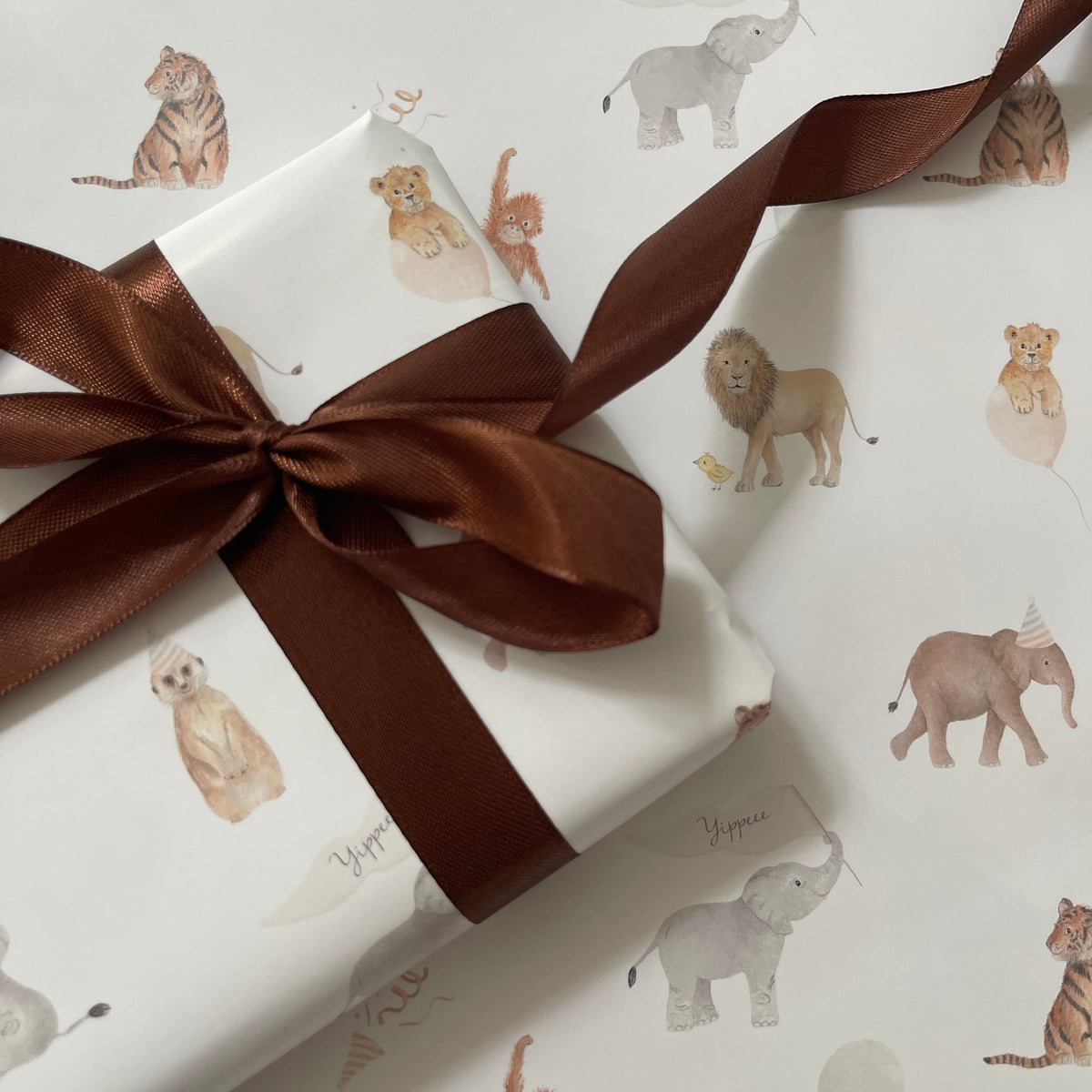 Safari Gift Wrap Sheet – Little Roglets